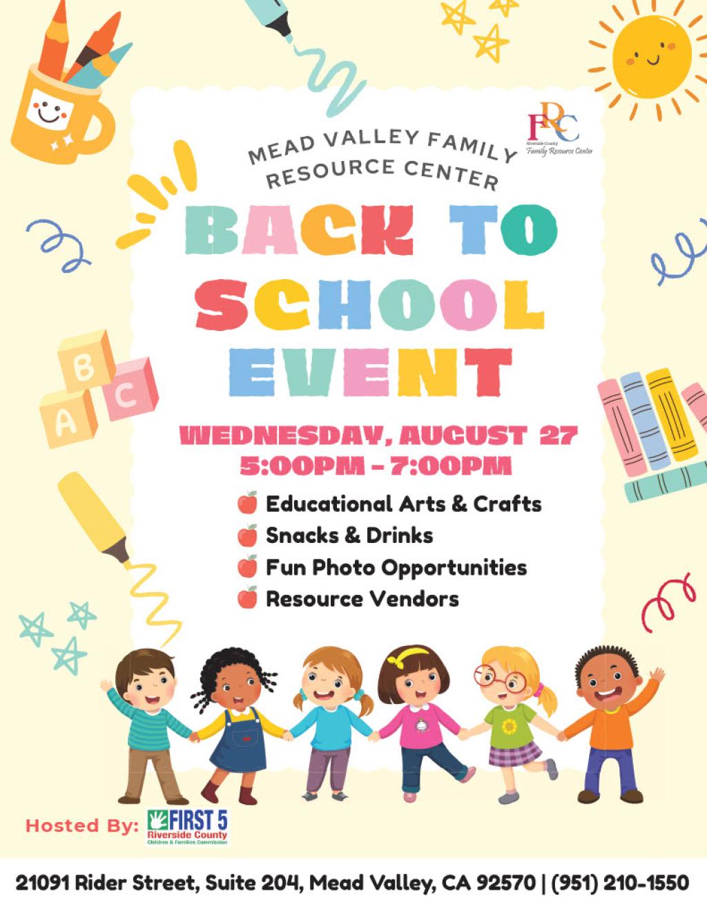 Back To School Event - Mead Valley | Community Action Partnership of Riverside County